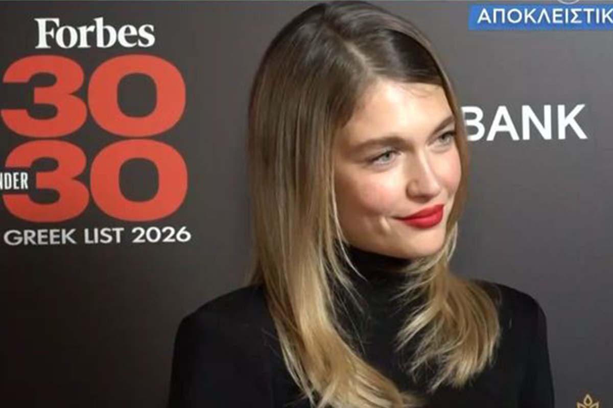 Στη λίστα του Forbes Greece για το 2026 η Κλέλια Ανδριολάτου - «Είναι ...